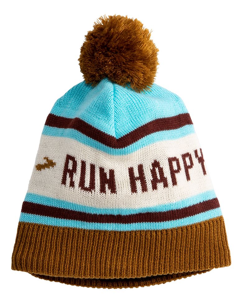 Brooks Heritage Pom Beanie Headwear